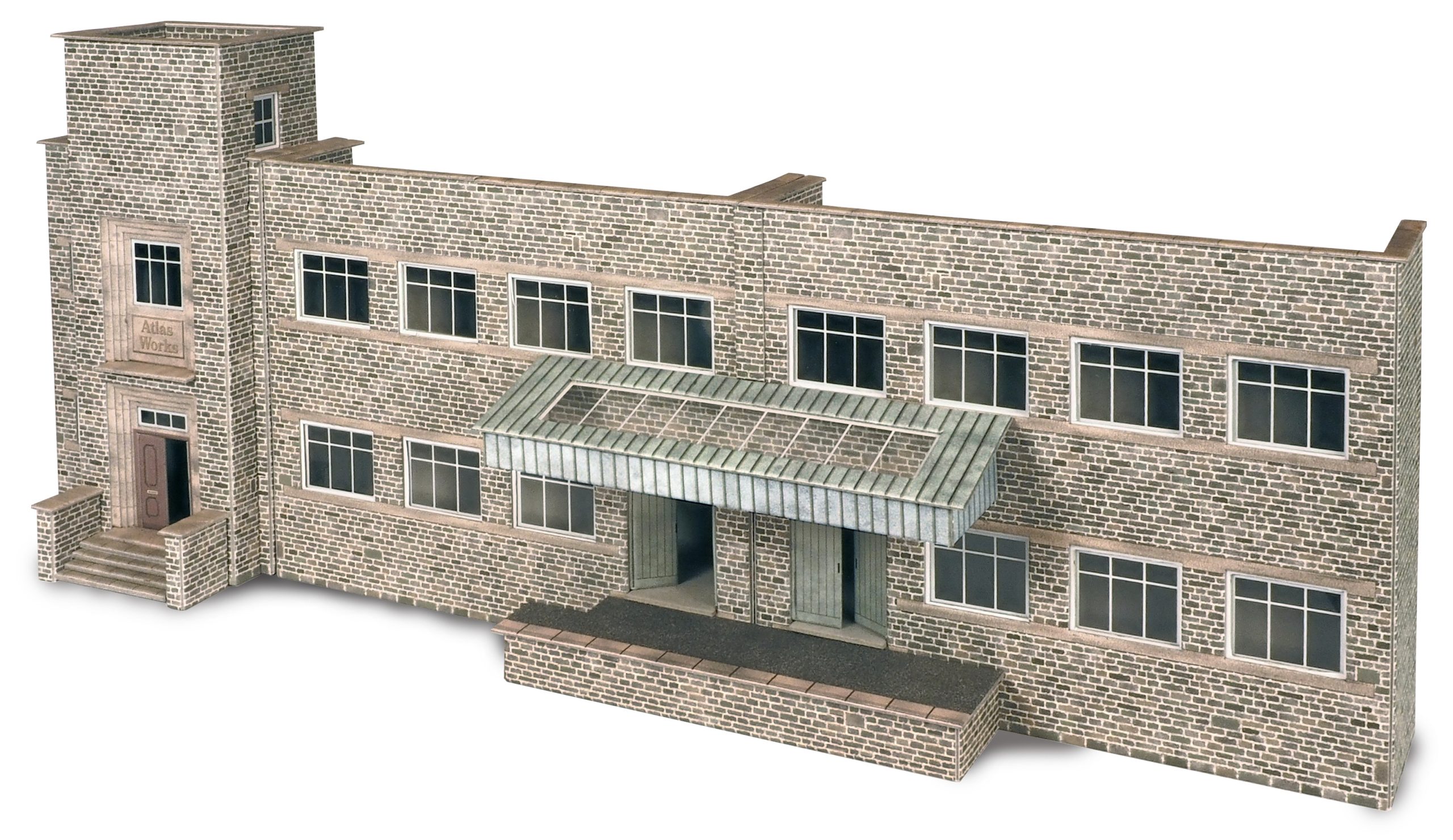 PO287 00/H0 Scale Old Factory - Metcalfe Models